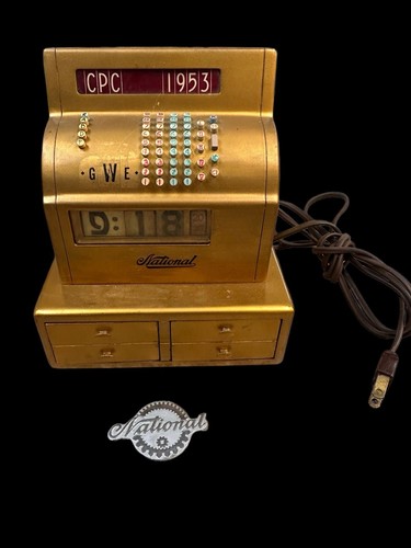 1953 NCR National Cash Register Electric Clock Dayton, Ohio WORKS!!! | eBay