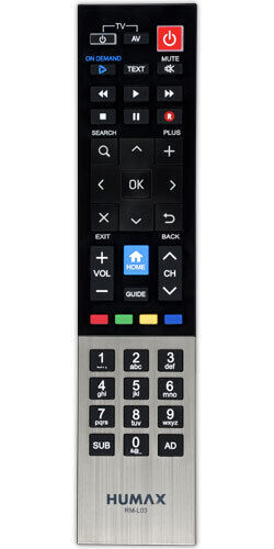 Original Genuine Humax Remote Control RM-L03 For FVP-4000T Freeview ...