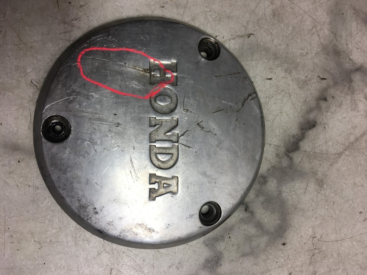 Honda CB 160 CB160 engine stator generator outer cover cap | eBay