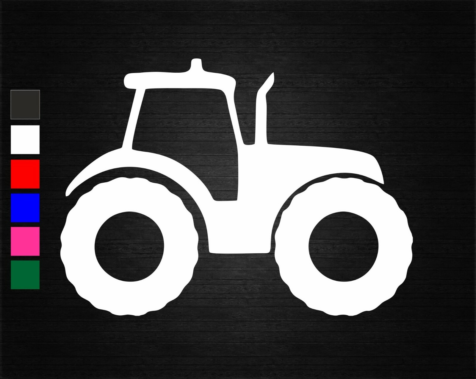 TRACTOR FARM VINYL DECAL STICKER BEDROOM/CAR/VAN/WALL/DOOR/LAPTOP ...