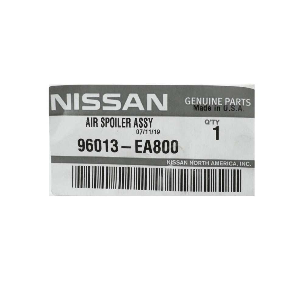 OEM NEW Genuine Nissan Left Outer Air Spoiler 2005-2012 Frontier 96013 ...
