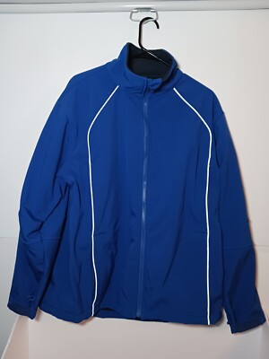 WearGuard Engineered For Work Jacket Mens Sz L Blue Full Zip | eBay