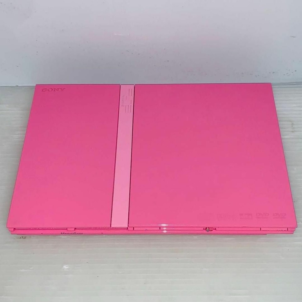 SONY Playstation 2 PS2 Pink Console SCPH-77000PK W/Box, Pink Controller ...