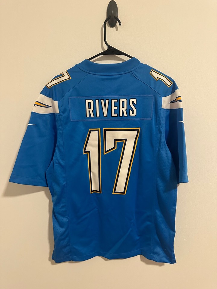 San Diego Chargers Nike Men's M Powder Blue Philip Rivers Jersey NWT | eBay