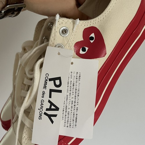 converse comme des garcons chuck taylor 70 limited low top size 9 cdg ...
