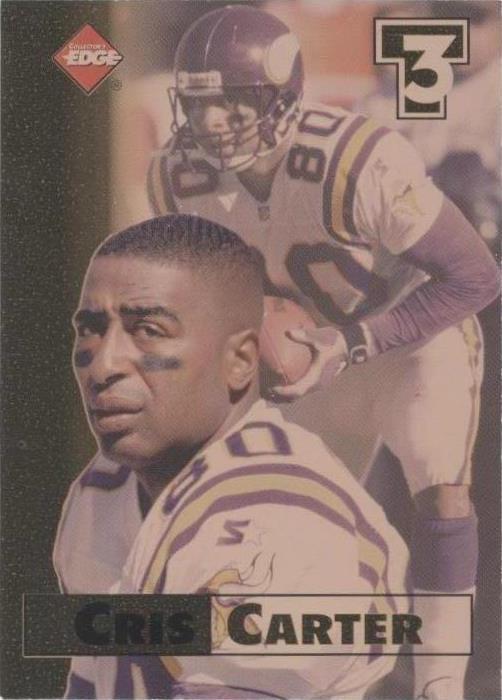 1998 Collector's Edge 1st Place - Triple Threat (T3) Cris Carter #31 ...