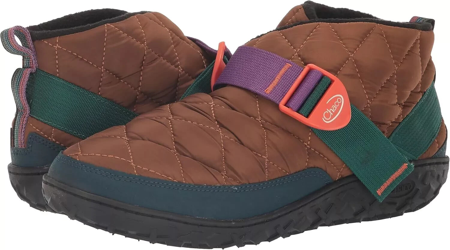 14~MEN'S CHACO RUMBLE PUFF INDOOR/OUTDOOR SLIPPERS BOOTS, RETRO MAPLE ...