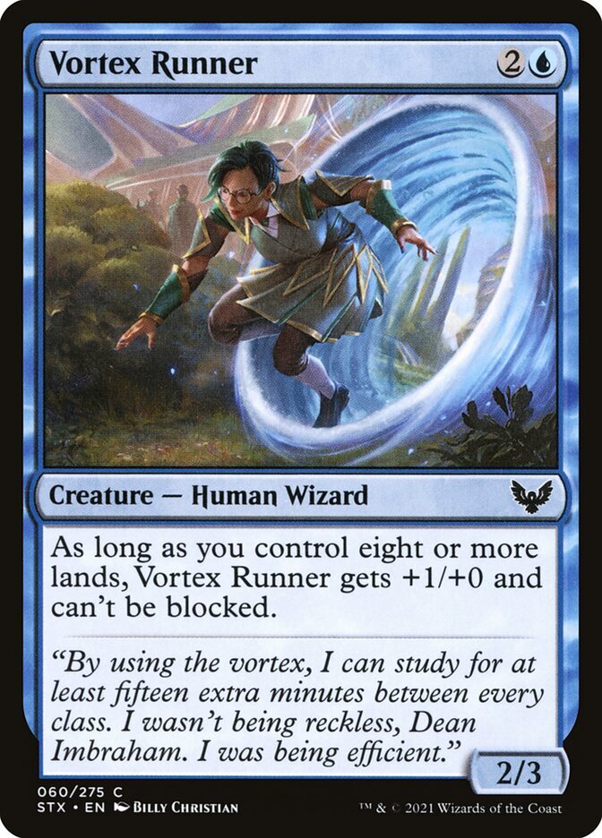 Magic the Gathering (mtg): STX: Vortex Runner - Foil | eBay