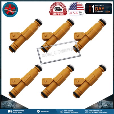 6pcs Fuel Injectors 0280155746 for 1998 Volvo S90 S70 V70 V90 2.4L 2.9L ...