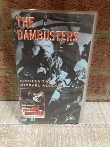 The Dambusters - Richard Todd, Michael Redgrave, PAL VHS, Rare Version ...