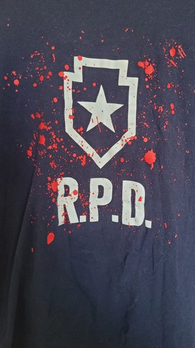 Resident Evil 2 (2019) E3 Promo T-Shirt Rare Glow in the Dark GITD ...