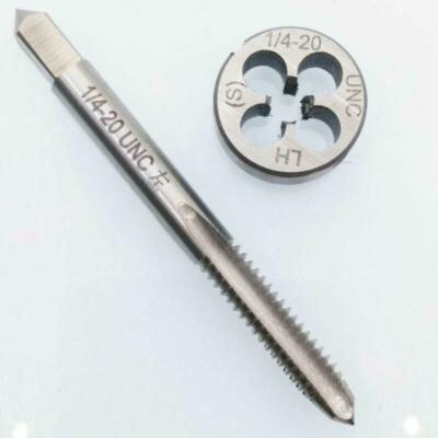 1set HSS 1/4-20 UNC Tap Left Hand & 1/4-20 UNC Die Left Hand Threading ...
