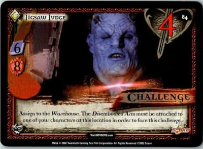Buffy Angel's Curse CCG Card #84 Jigsaw Judge | eBay