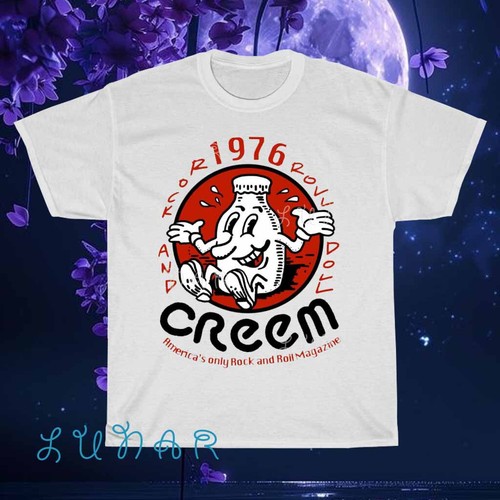 Creem Magazine T-Shirt Logo American T-Shirt Funny Size S to 5XL | eBay