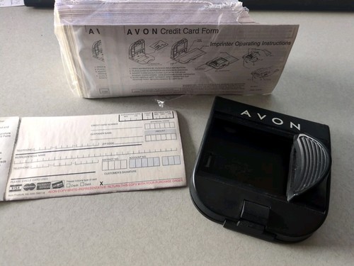 Portable Manual Credit Card Imprinter Machine Slider Addressograph ...