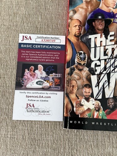 Undertaker Autograph WWE Magazine 2011 Auto Signed JSA 1985 Hulk Topps ...