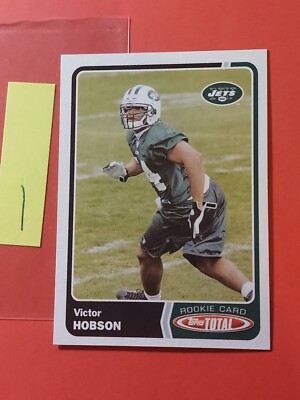 2003 Topps Total #521 Victor Hobson, Rookie, cd1 | eBay
