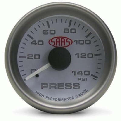 Saas 52mm 2 Inch Car Oil Pressure White Gauge Multi Colour SG-OP52W | eBay