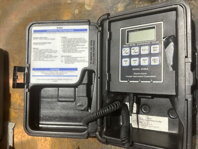 Cooper SH66A Digital Thermometer Instrument ELECTRO-THERM In Case AK | eBay