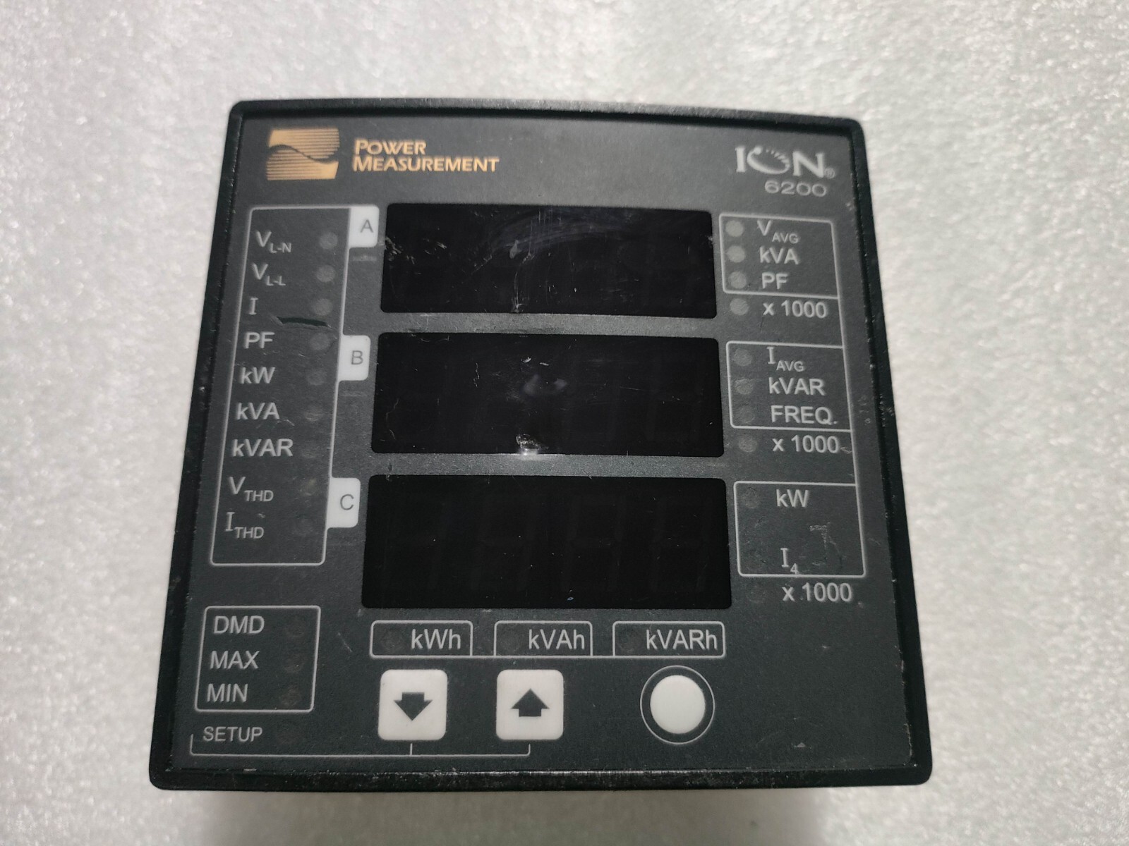 Power Measurement ION6200 P620BA0A00 Lost power unit Moudle | eBay