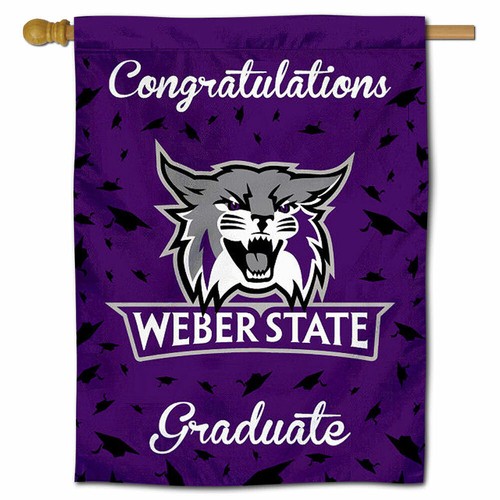 Weber State University College Graduation Gift Decorative Flag | eBay
