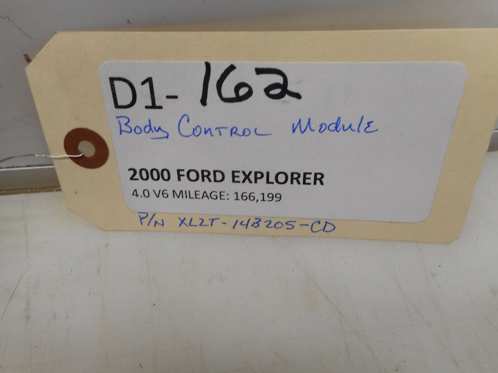 2000 FORD EXPLORER BODY CONTROL MODULE XL27-14B205-CD | eBay