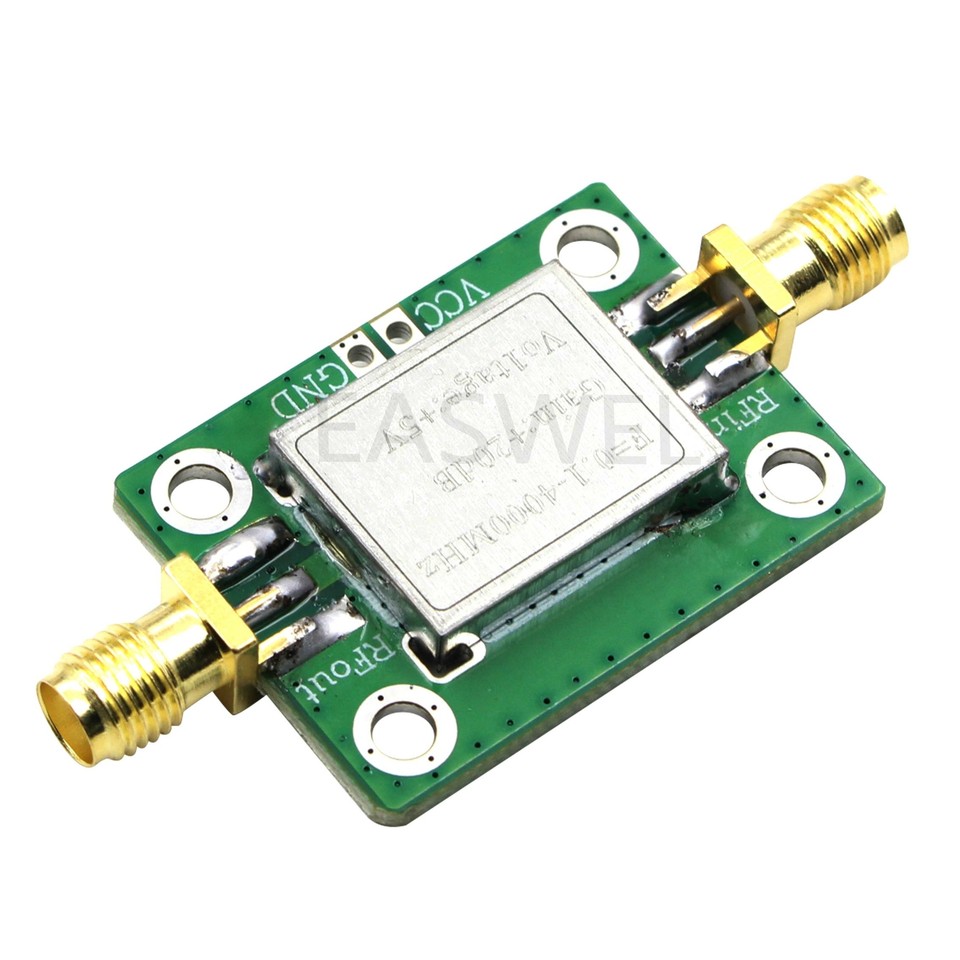 Low Noise 0.1-4000MHz 20dB Broadband Amplifier Microwave RF AMP LNA ...