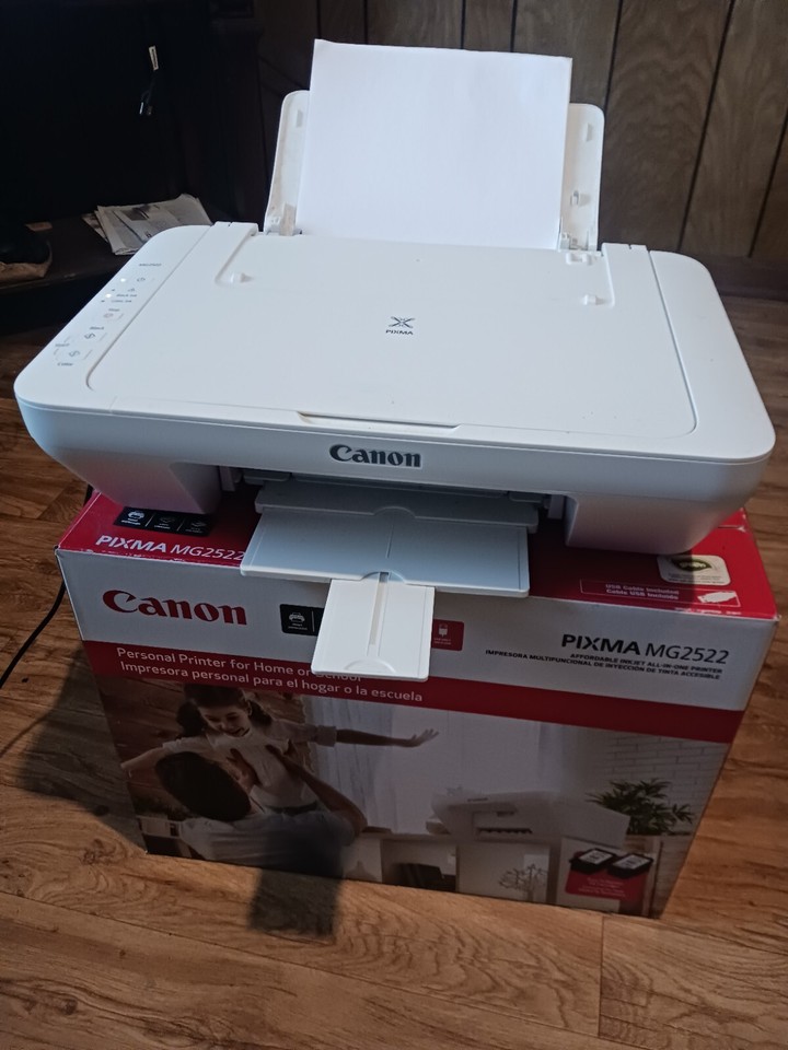 Canon Pixma MG2522 All-in-One Inkjet Printer Scanner and Copier ...