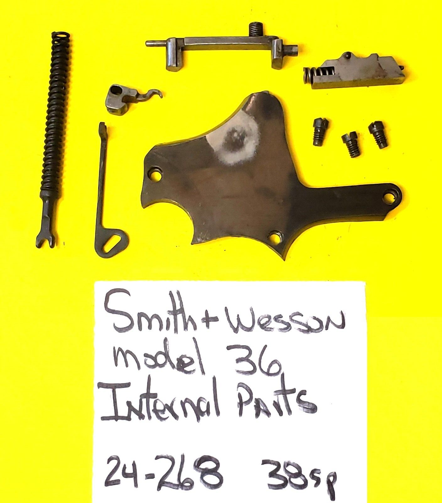 Smith & Wesson S&W J Frame 36 38 INTERNALS SIDE PLATE, + 24- | eBay