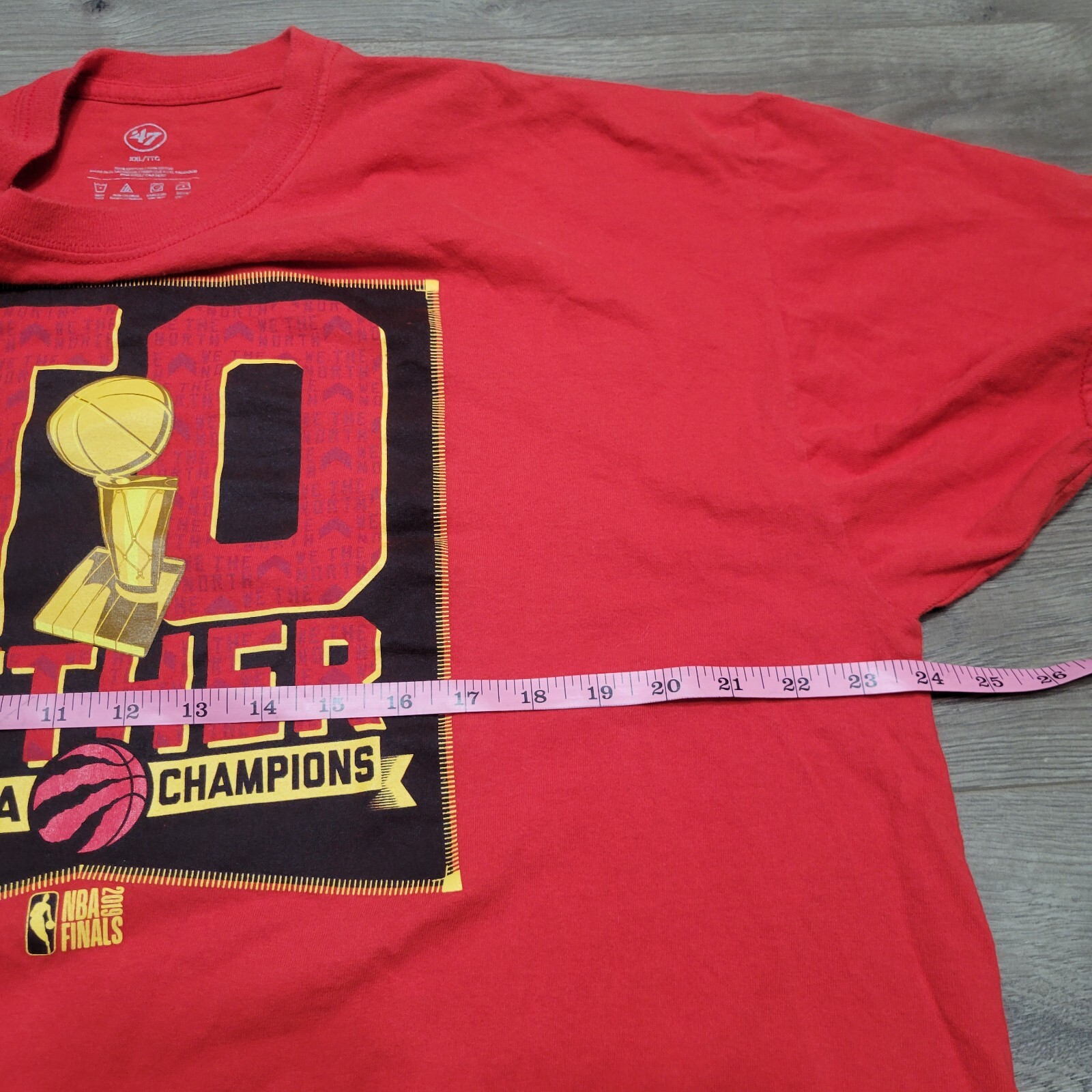 Toronto Raptors Shirt Mens 2XL Red 2019 NBA Finals Champions Graphic ...