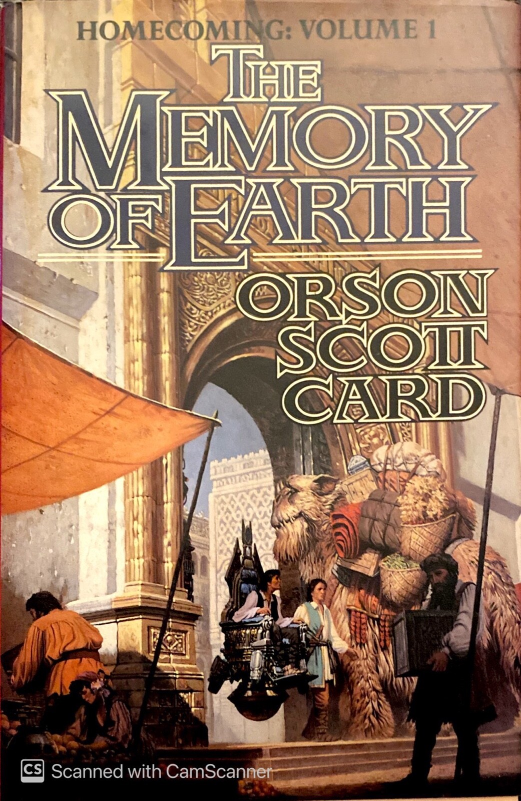 The Memory of Earth by Orson Scott Card 1992 Tor Hardcover First ...