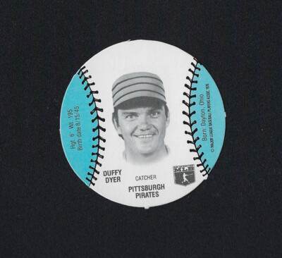 1977 MSA Burger Chef Discs DUFFY DYER Pittsburgh Pirates | eBay