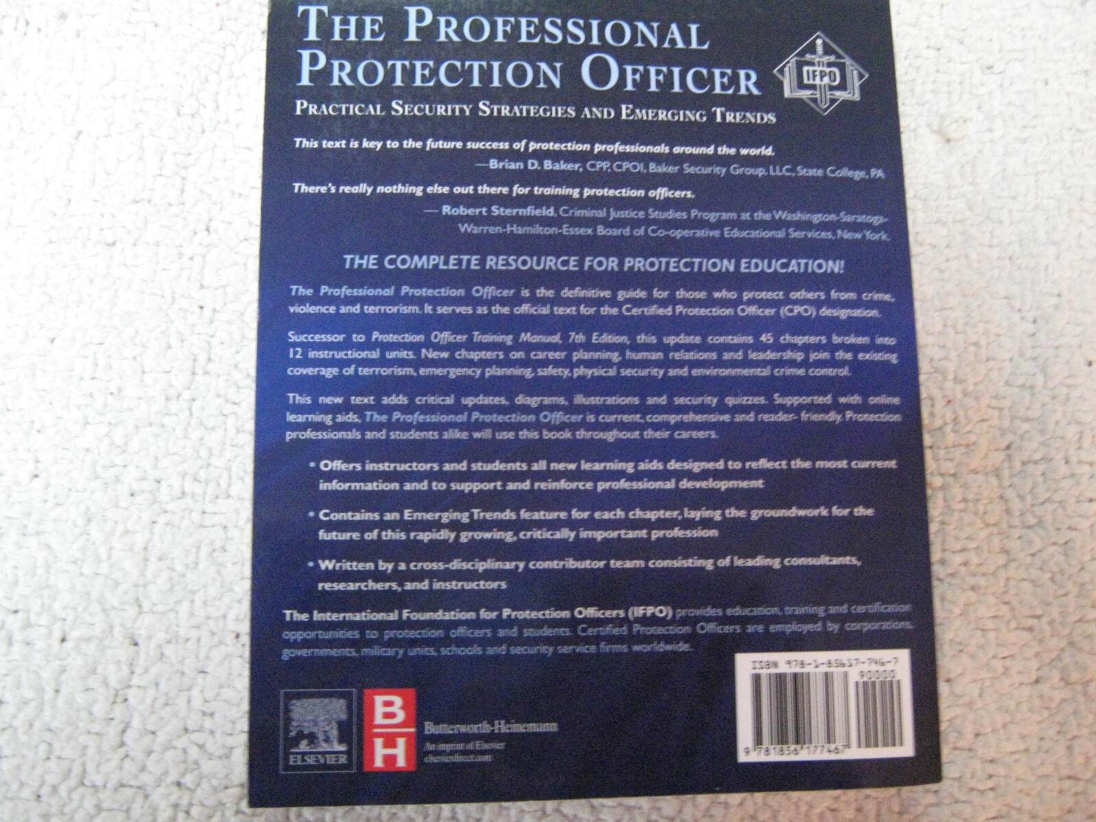 The Professional Protection Officer : Practical Security Strategies and ...