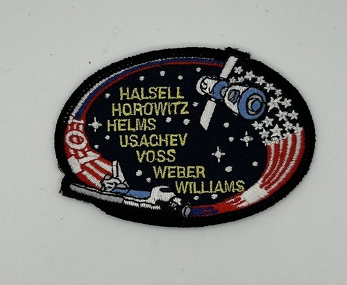 Vintage NASA STS 101 Space Shuttle Atlantis Mission Embroidered Patch 2000 ISS | eBay