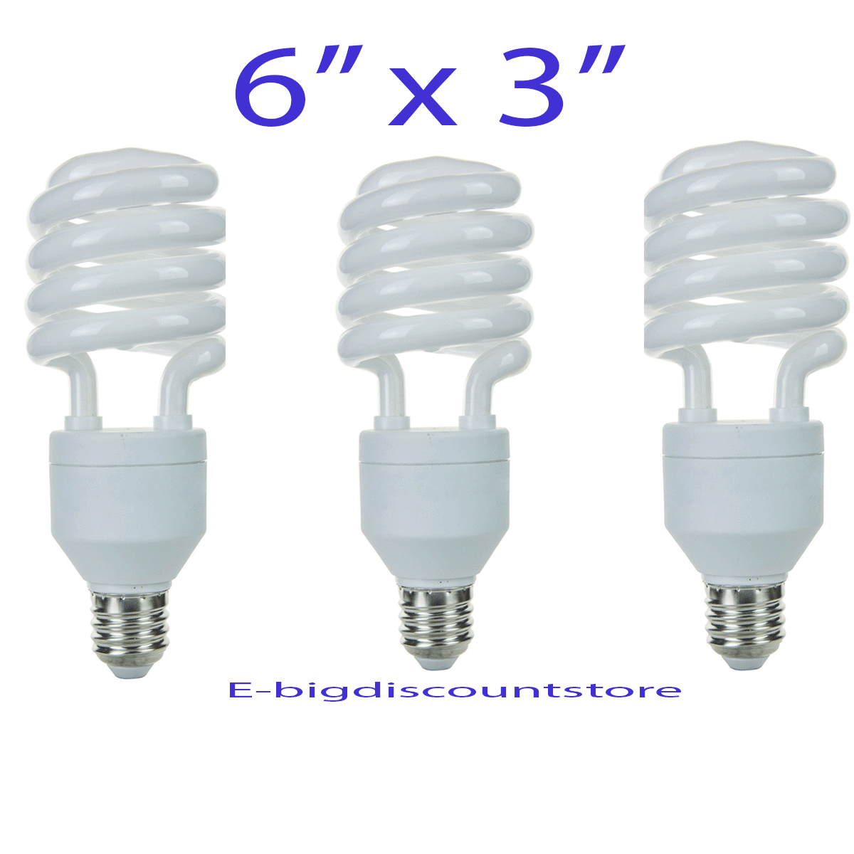 3 Bulb 40W Twister Medium Base Warm white ENERGY Star SAVING LIGHT BULB ...