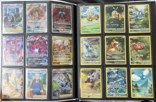 18x Assorted SWSH Hits Lot Starter Binder Ships In Prismatic Evolutions ...