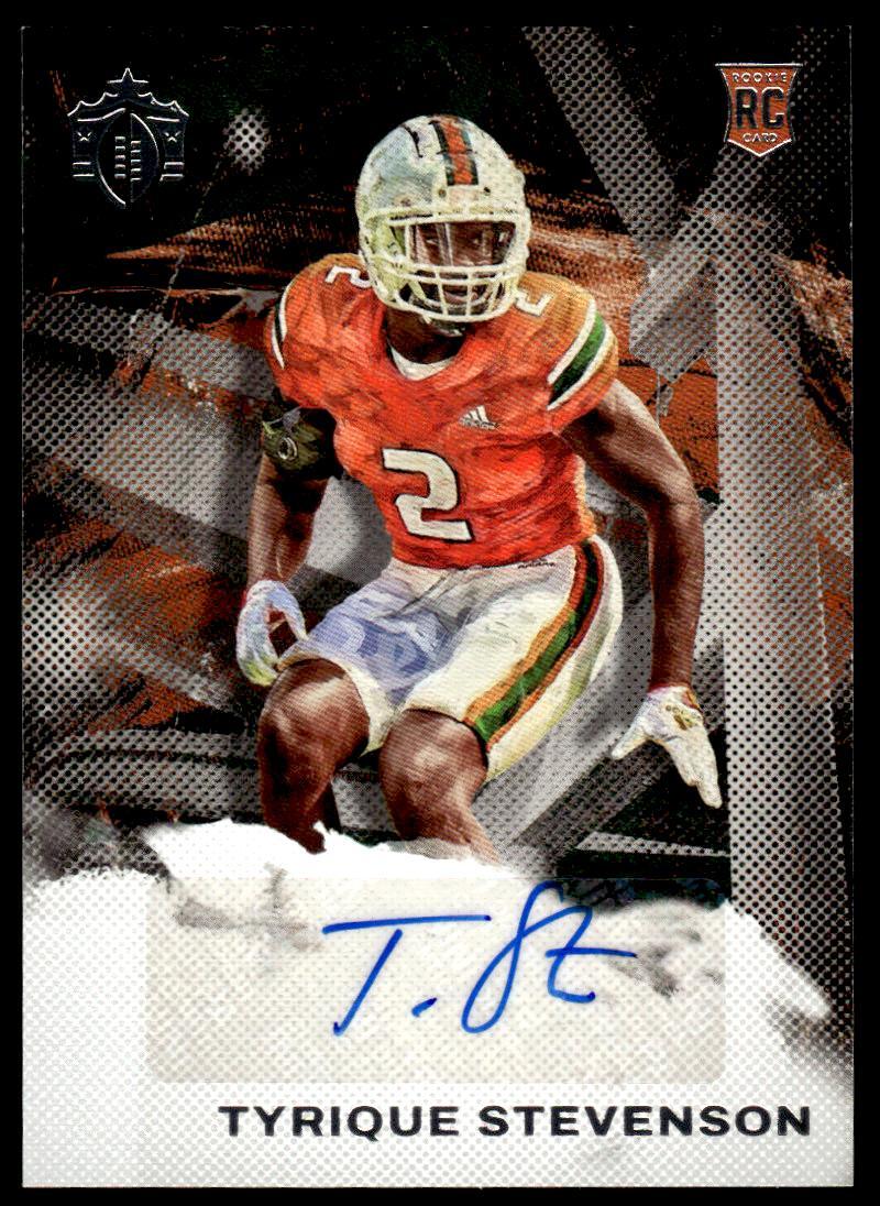 2023 Panini Chronicles Draft GK-TST Tyrique Stevenson Miami Auto RC ...
