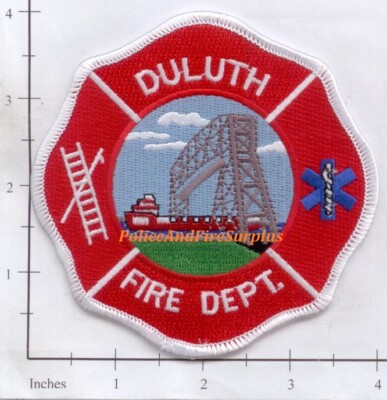 Minnesota - Duluth MN Fire Dept Patch | eBay