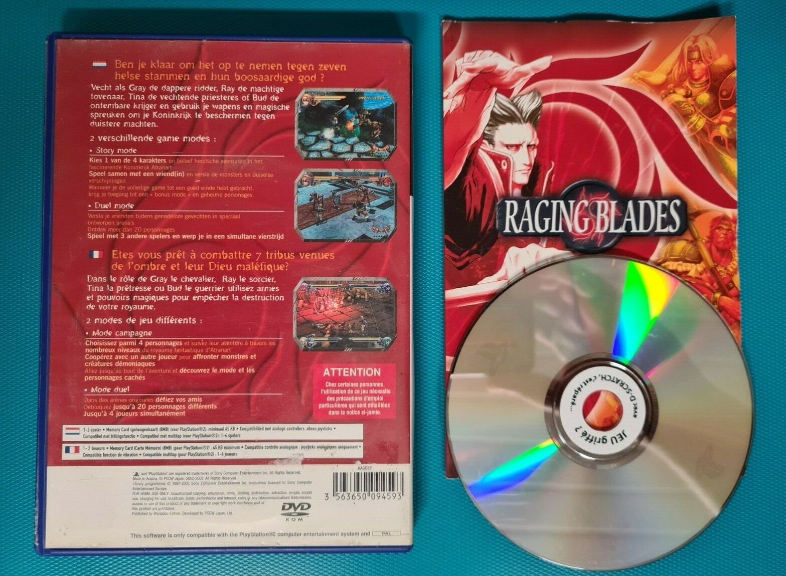 PS2 : raging blades | eBay