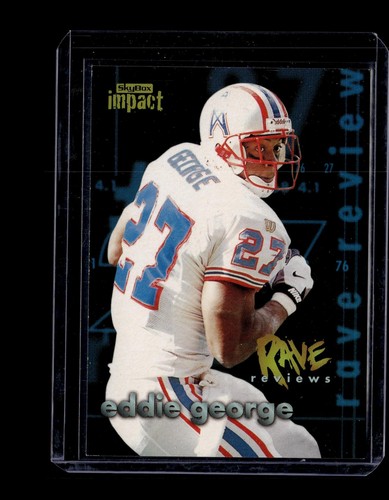 1997 SkyBox Impact Rave Reviews #5 Eddie George | eBay