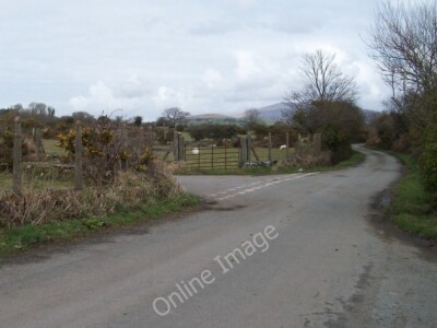 Photo 6x4 Road junction north-east of Llangybi Llangybi/SH4241 The road ...