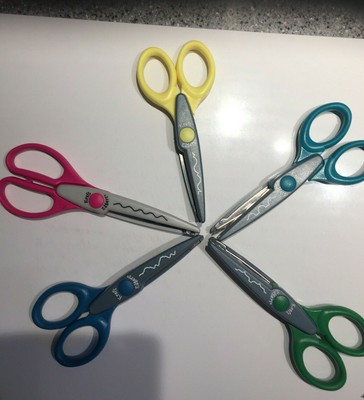 Kraft Edgers Decorative Craft Scissor Set of 5 Each with Different Cut ...