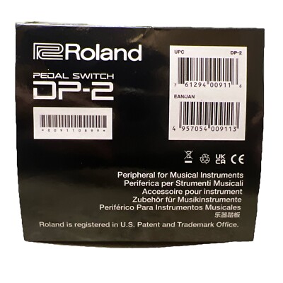 Roland DP-2 Damper Pedal Switch for Electronic Keyboard NEW in Box OEM ...