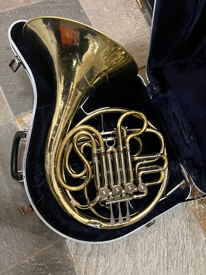 Conn 6D Double French horn with case and mouthpiece. Made in USA. | eBay