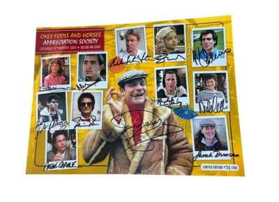 Only Fools and Horses Convention 2024 16x12 Multi signed ALL inc David ...