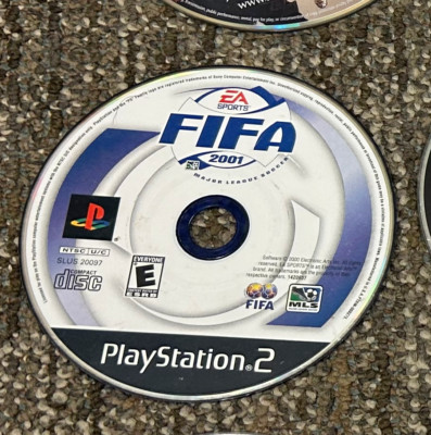 FIFA 2001 Major League Soccer PS2 PlayStation 2 - Disc Only Game Tested ...