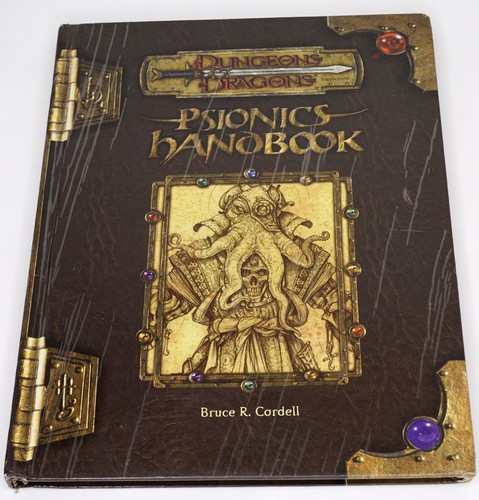 Dungeons & Dragons Psionics Handbook 2001 WTC11835 d20 3.0 Fantasy ...