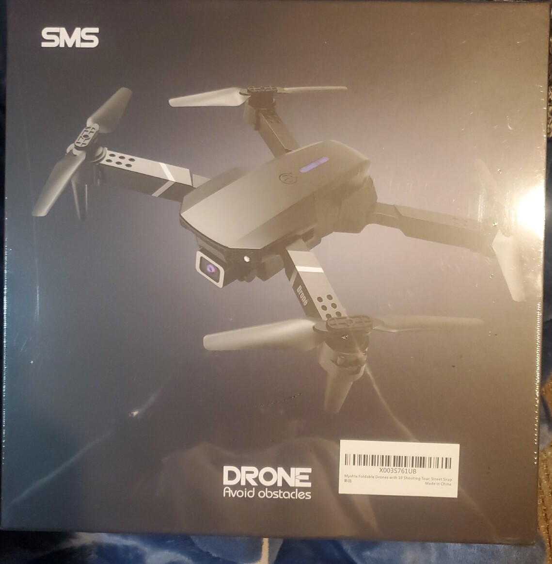 Myshle SMS Drone, Foldable Drones with 4K HD Camera Avoid Obstacles | eBay