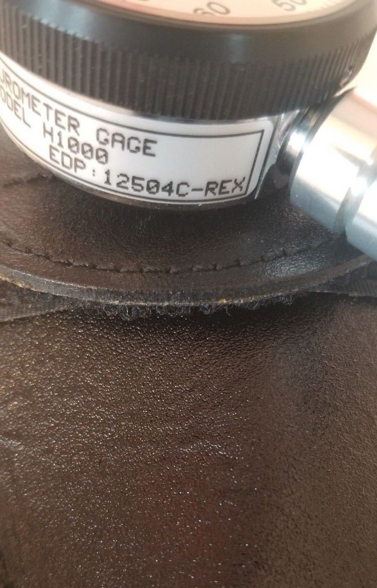 Rex Gauge H-1000 Type A. B. and O Mini-Dial Hardness Tester / Durometer ...