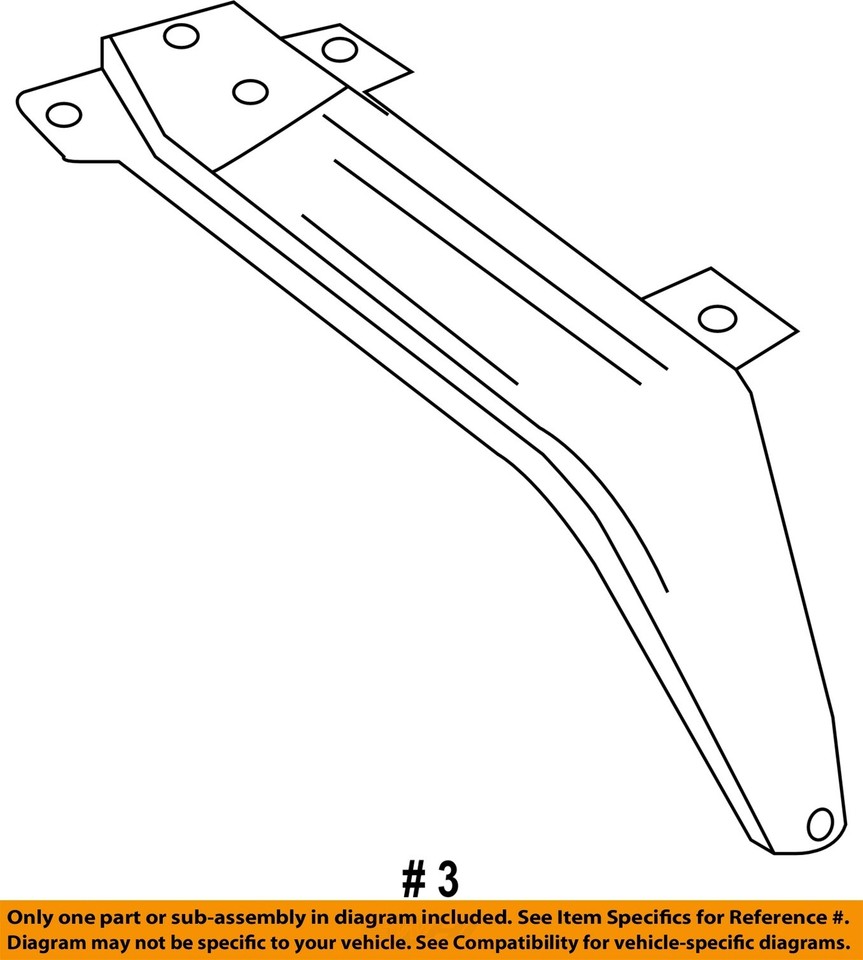 NISSAN OEM 13-20 Pathfinder Fender Fender Components-Front Bracket ...